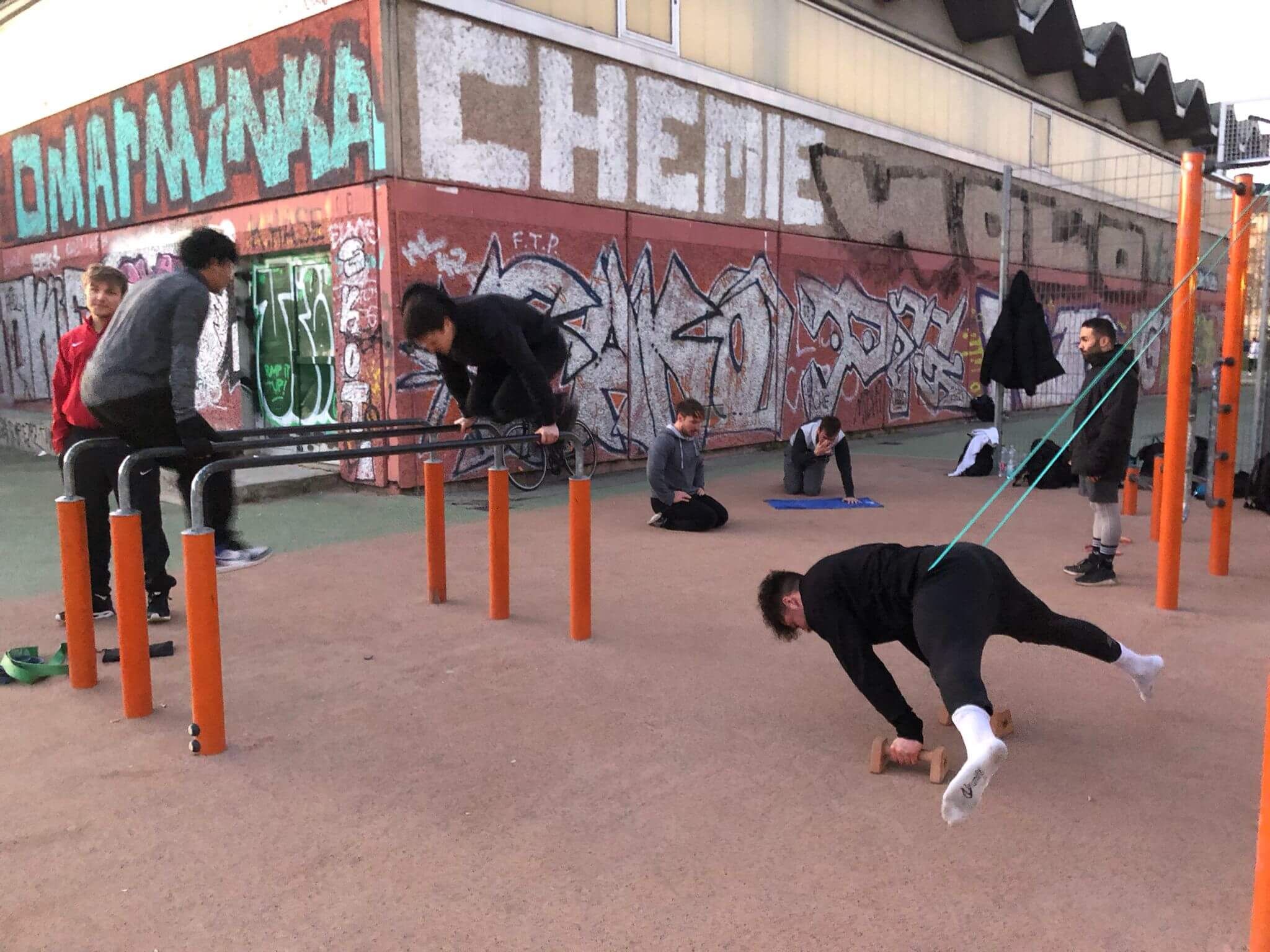 Calisthenics-Training in Leipzig mit dem Rabet Calisthenics e.V.